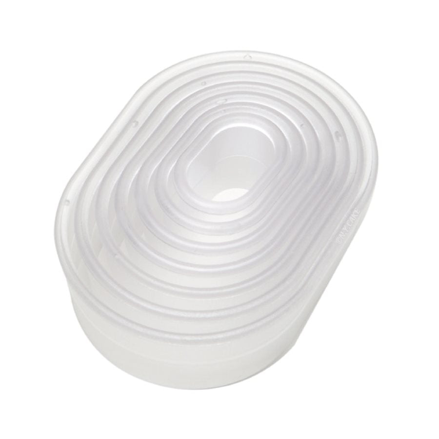 Plain Oval Cookie and Pastry Cutter — NYCake.com