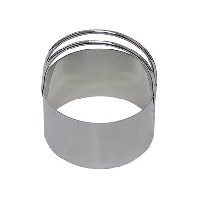 Plain Round Biscuit Cookie Cutter-Stainless Steel 2 3/4 Inch — NYCake.com
