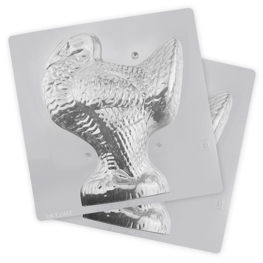 3D Large Turkey Chocolate Candy Mold-2 Piece — NYCake.com