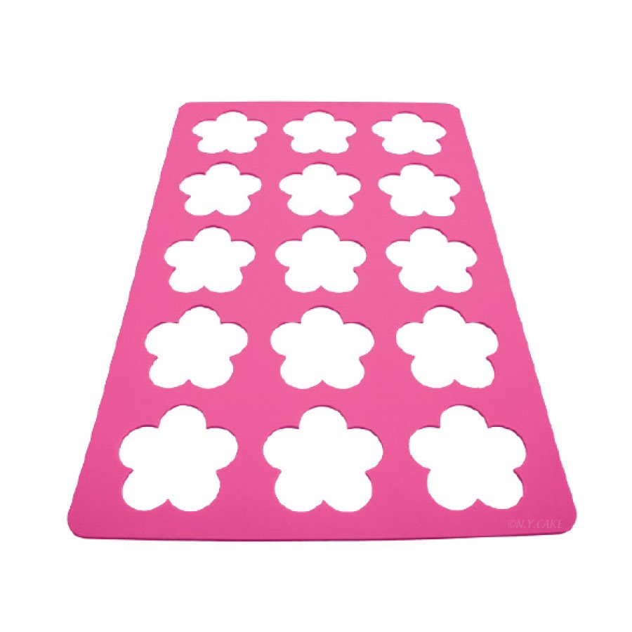 Petal Shape Chablon Tuile Stencil — NYCake.com