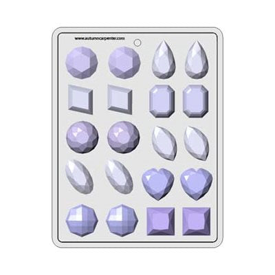 Gem Assortment 1 1/2 Inch Jewels Candy Mold — NYCake.com