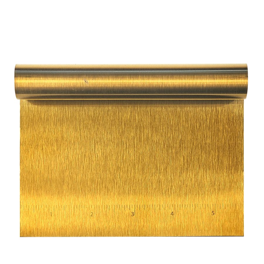 Premium Gold Bench Scraper/Cake Icing Smoother — NYCake.com