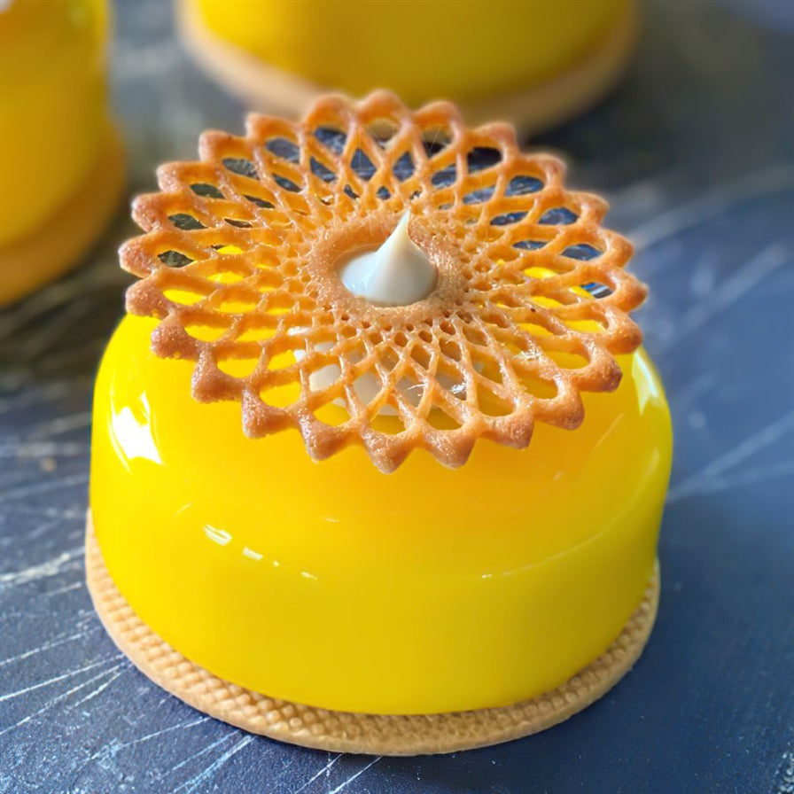 Lace & Tuile Molds / Silicone Lace Mats for Cakes – NY Cake® — NYCake.com