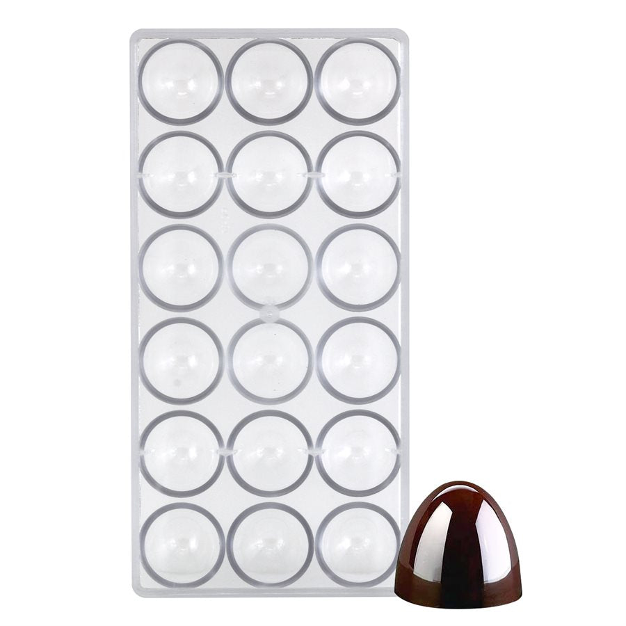 Bon Bon 1 3/8" Polycarbonate Chocolate Mold — NYCake.com