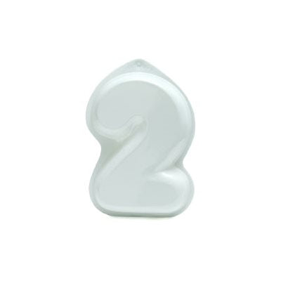 Number 2 Plastic Cake Pan 6 X 8 Inch — NYCake.com