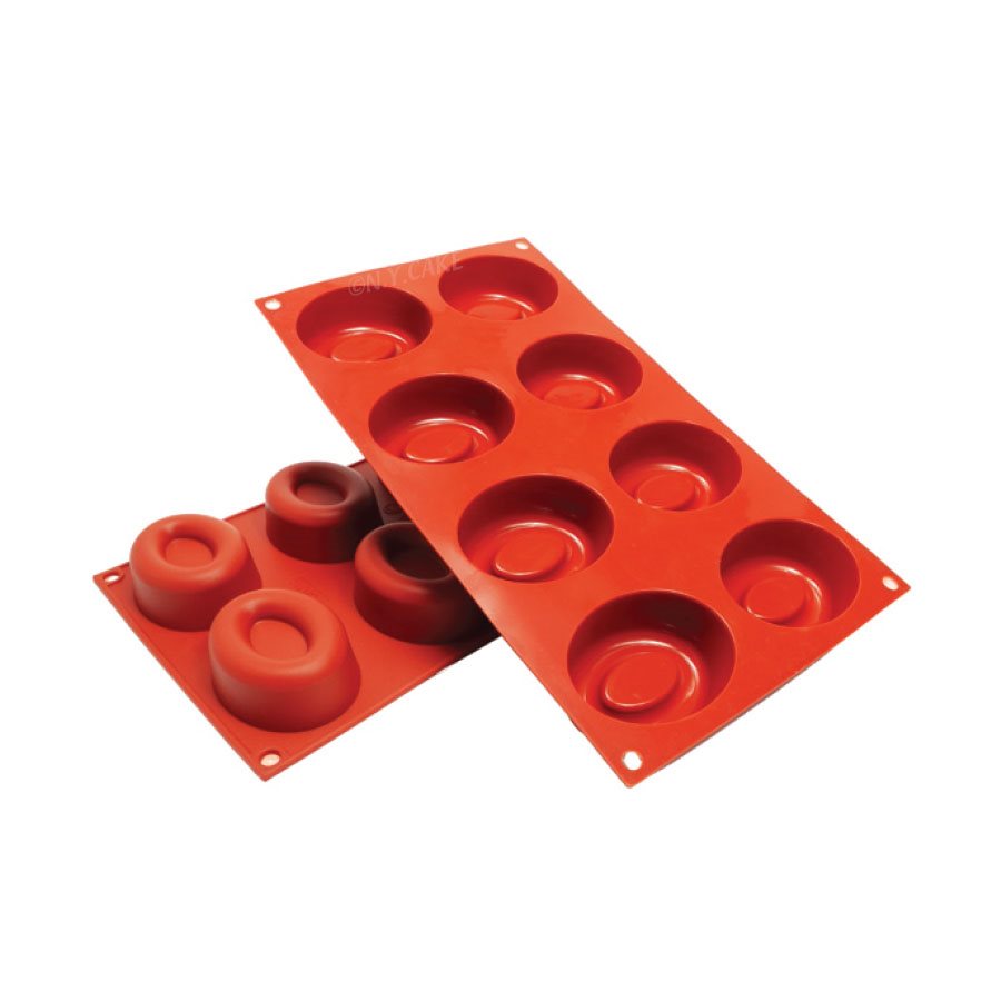 Oval Savarin Silicone Baking Mold 2.5 Ounce — NYCake.com