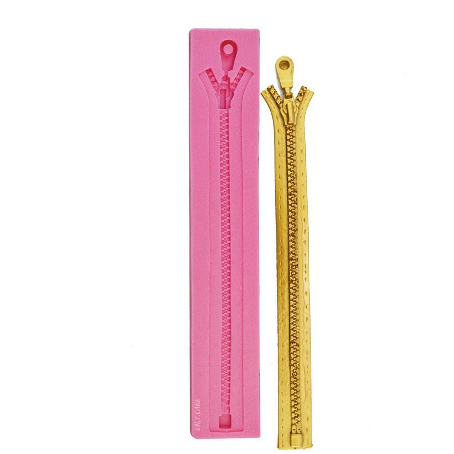Zipper Silicone Fondant Mold — NYCake.com