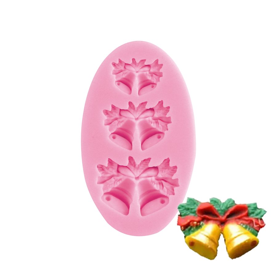 Jingle Bells Silicone Mold — NYCake.com
