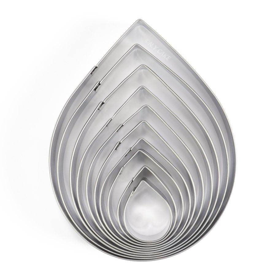 Large Tear Drop Cutter Set — NYCake.com