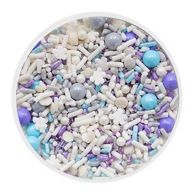 Snow Queen Sprinkles 3 oz. — NYCake.com