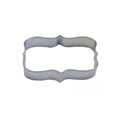 Rectangle Plaque Cookie Cutter 4 1/4 Inch — NYCake.com