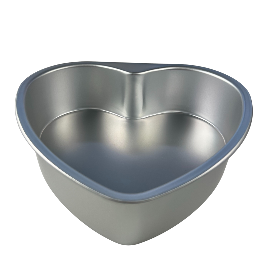 Heart Shape Aluminum Cake Pan – 10" Deep | NY Cake® — NYCake.com