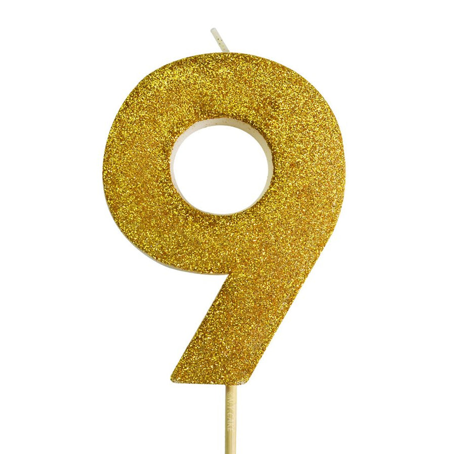 Gold Glitter Candle (Bulk) — NYCake.com