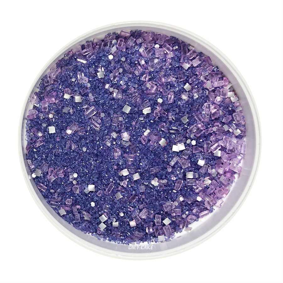 Purple Glittery Sugar 3 Ounces — NYCake.com