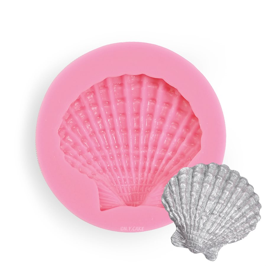 Shell Silicone Fondant Mold — NYCake.com